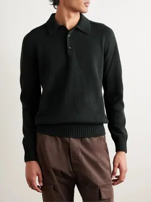 Loro Piana Virgin Wool Polo - Green
