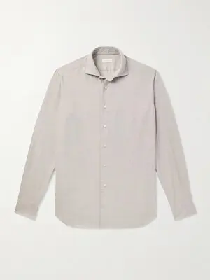 SLOWEAR Glanshirt Brushed-cotton Shirt