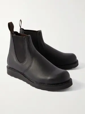 Red Wing 3194 Leather Chelsea Boots - Black