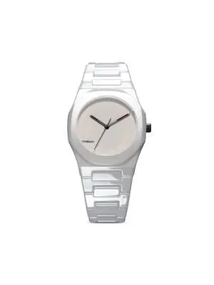 D1 MILANO Ceramic 37mm Watch - White