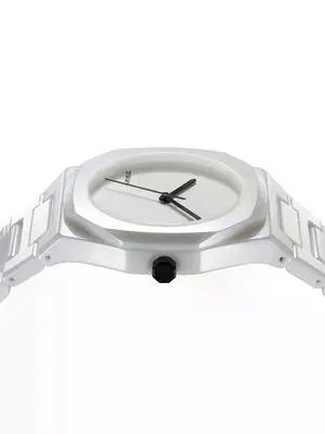 D1 MILANO Ceramic 37mm Watch - White