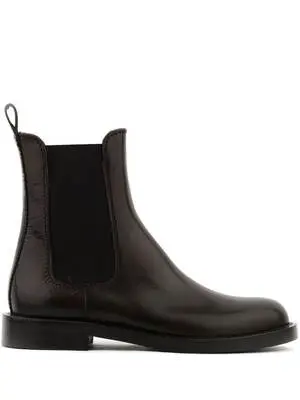PAUL WARMER Leather Chelsea Boots
