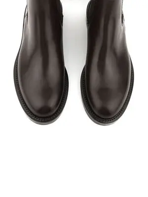 PAUL WARMER Leather Chelsea Boots