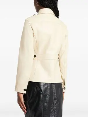 TOM FORD Grained Goatskin Field Jacket - Neutrals
