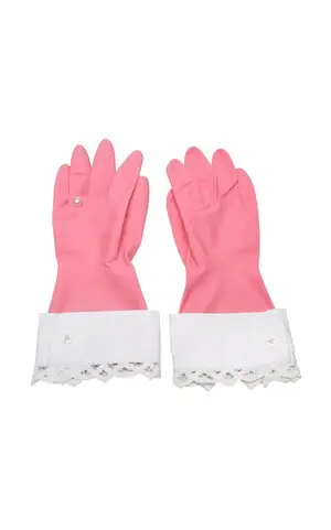 GOHAR WORLD Rubber Host Gloves - Pink