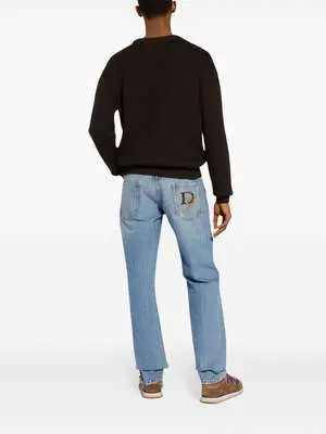 Dolce & Gabbana Logo Patch Jumper