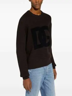 Dolce & Gabbana Logo Patch Jumper