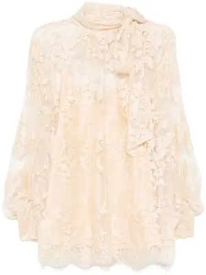Zimmermann Illustration Lace Blouse