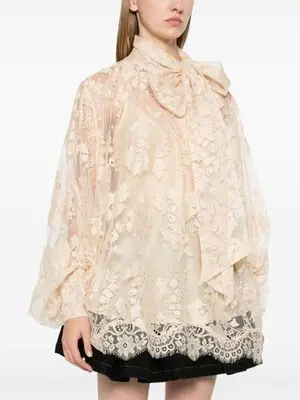 Zimmermann Illustration Lace Blouse