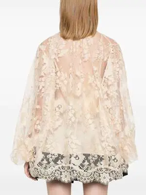 Zimmermann Illustration Lace Blouse
