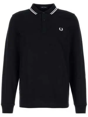 Fred Perry Logo Polo Shirt - Blue