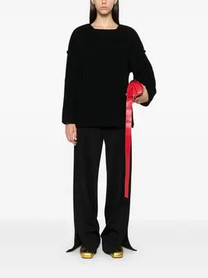 JIL SANDER Raised-seam Sweater