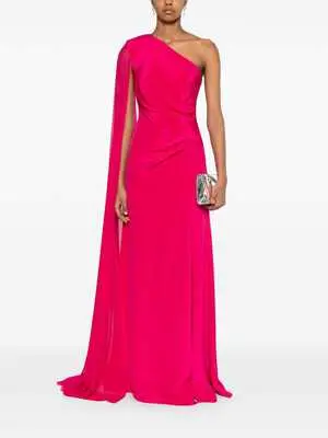 Roland Mouret Asymmetric Silk Gown