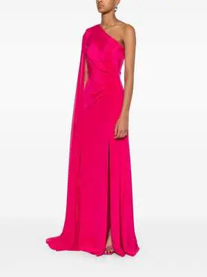 Roland Mouret Asymmetric Silk Gown