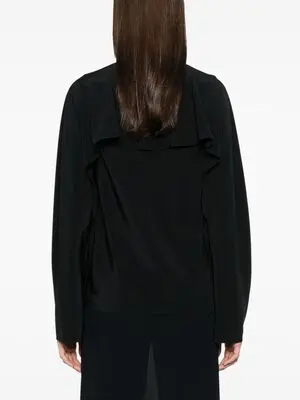 Helmut Lang Layered Design Blouse - Black
