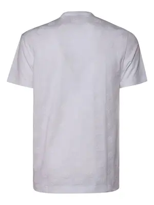 Dolce & Gabbana Logo-flocked Cotton T-shirt