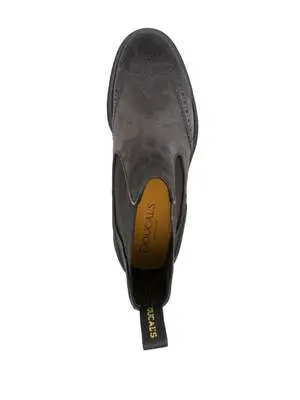 DOUCAL'S Brogue Trim Ankle Boots - Grey