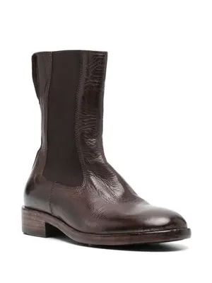 Moma Leather Chelsea Boots