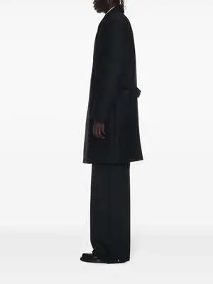 Off-White Crossed Single-breasted Coat
