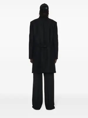 Off-White Crossed Single-breasted Coat