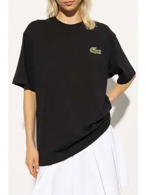 Lacoste Logo-embroidered T-shirt