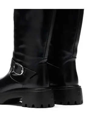 STUART WEITZMAN Emerson Moto Boots - Black