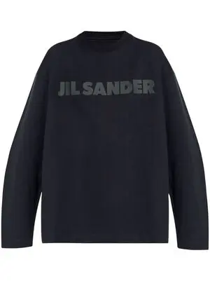 JIL SANDER Logo T-shirt - Black