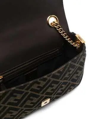 Fendi Mini Baguette Shoulder Bag