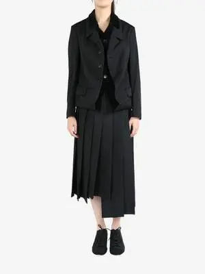 Comme Des Garçons Velvet Collar Blazer