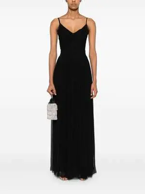 TWINSET Floral-appliqué Maxi Dress