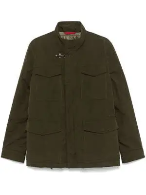 FAY Textured Jacket - Green