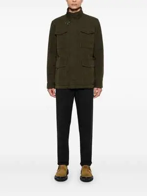 FAY Textured Jacket - Green