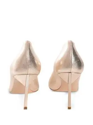 Casadei 100mm Blade Metallic Pumps