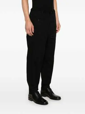 Yohji Yamamoto Tapered Leg Trousers