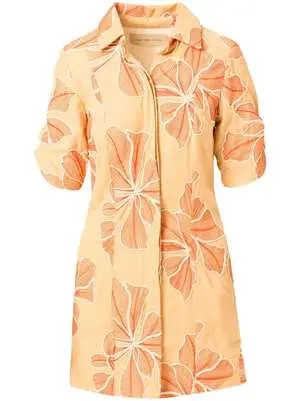 JBQ Ginger Floral Embroidered Mini Dress