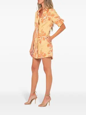 JBQ Ginger Floral Embroidered Mini Dress