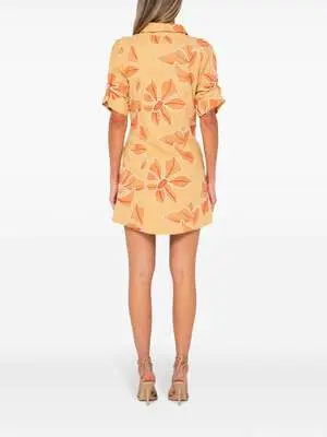 JBQ Ginger Floral Embroidered Mini Dress