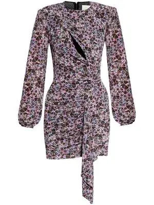 Isabel Marant Étoile Vinia Printed Jersey Mini Dress