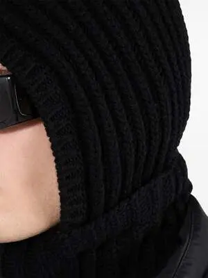 Prada Hooded Neck Warmer - Black | Editorialist