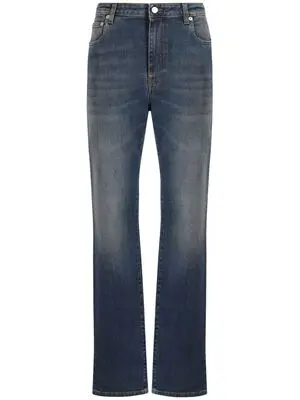 Fabiana Filippi Mid-rise Bootcut Jeans - Blue