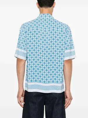 Sandro Square Cross-motif Shirt