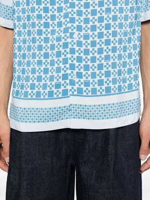 Sandro Square Cross-motif Shirt