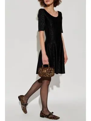 Versace Medusa Jacquard Mini Dress