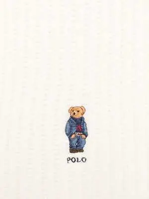 Polo Ralph Lauren Polo Bear Scarf - Neutrals