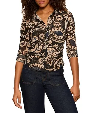 Sanctuary Animal Print Blouse - Shapeshift