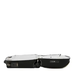 Tumi Voyageur Leger Compact 4 Wheel Carry On Luggage - Black/gold