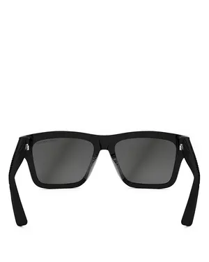 Dior 3d S2i Rectangular Sunglasses - Black/smole Mirrored