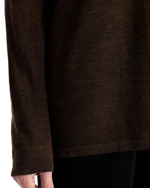 Eileen Fisher Wool Open Front Cardigan