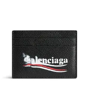 Balenciaga Cash Card Holder - Black