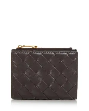 Bottega Veneta Gold Tone Wallets For Women
